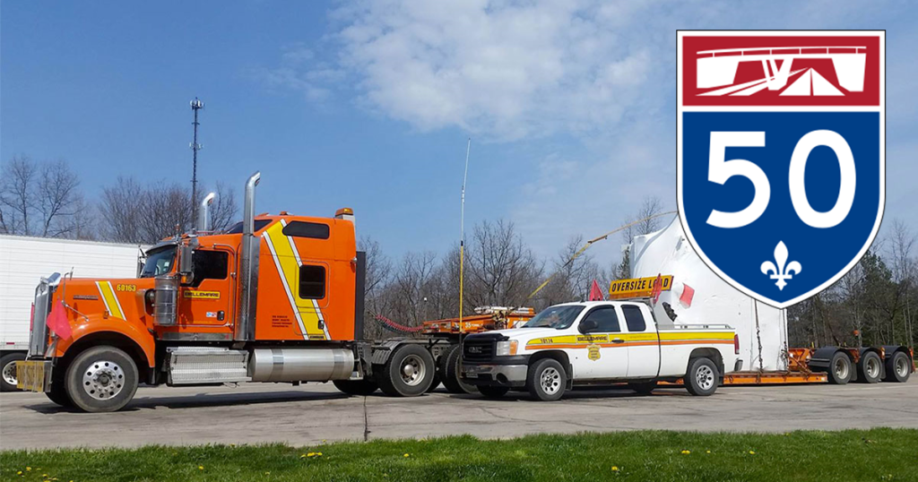Oversize Load Convoy Stuck On Highway 50: Quebec 511 Under Scrutiny